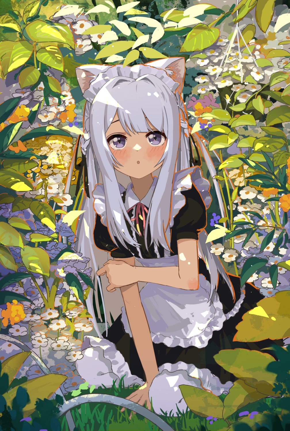 kgt (pixiv12957613) animal ears maid nekomimi | #1014122 | yande.re